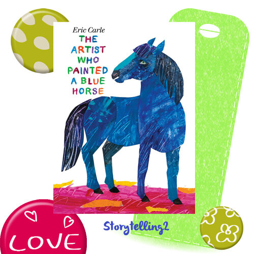 The artist who painted a blue horse, séquence colours, animals, HAVE ...