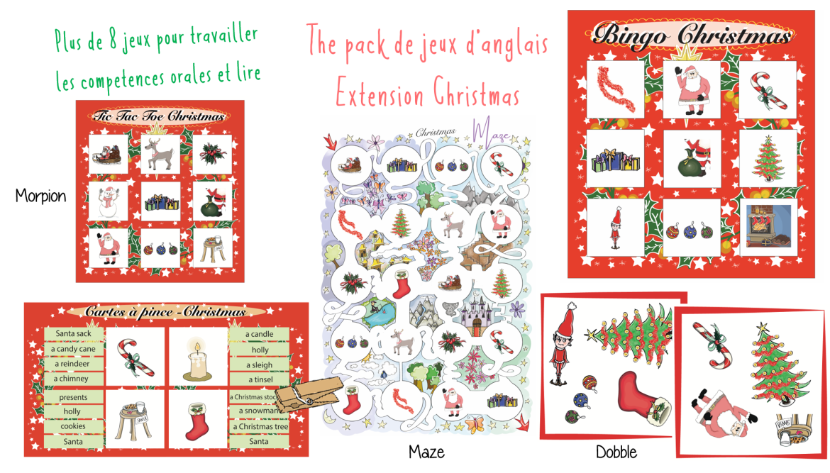 The pack de jeu Christmas | Storytelling2